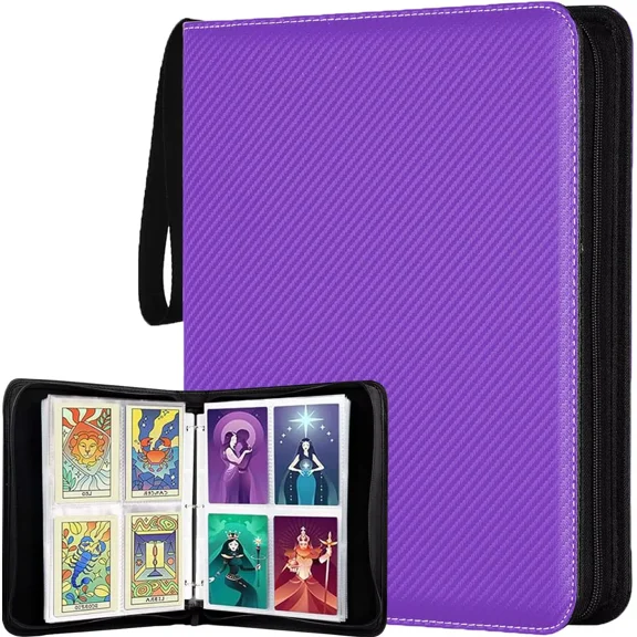 Pokemon 4-Pocket Large Card Binder - 400 Card Holder with Removable ...