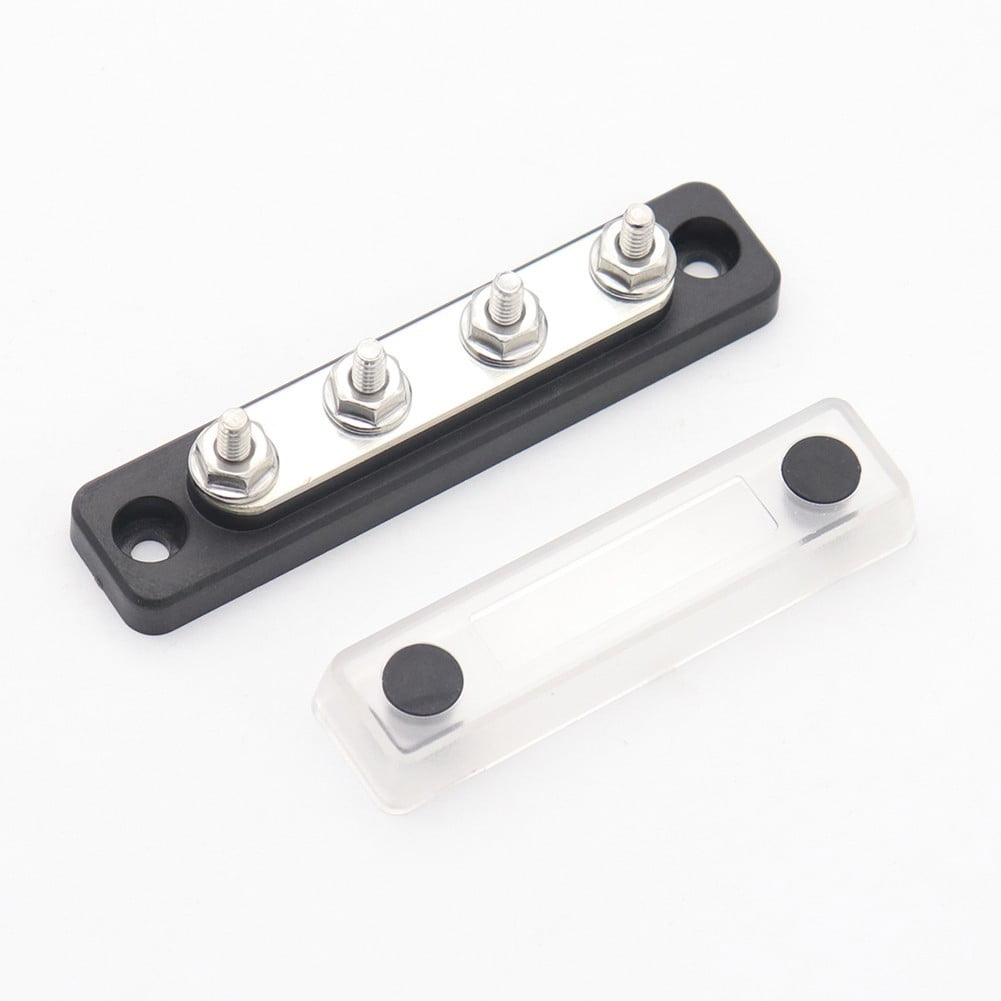 4 Point Bus Bar Power Distribution Block 100Amp 48V Dc Junction Block ...