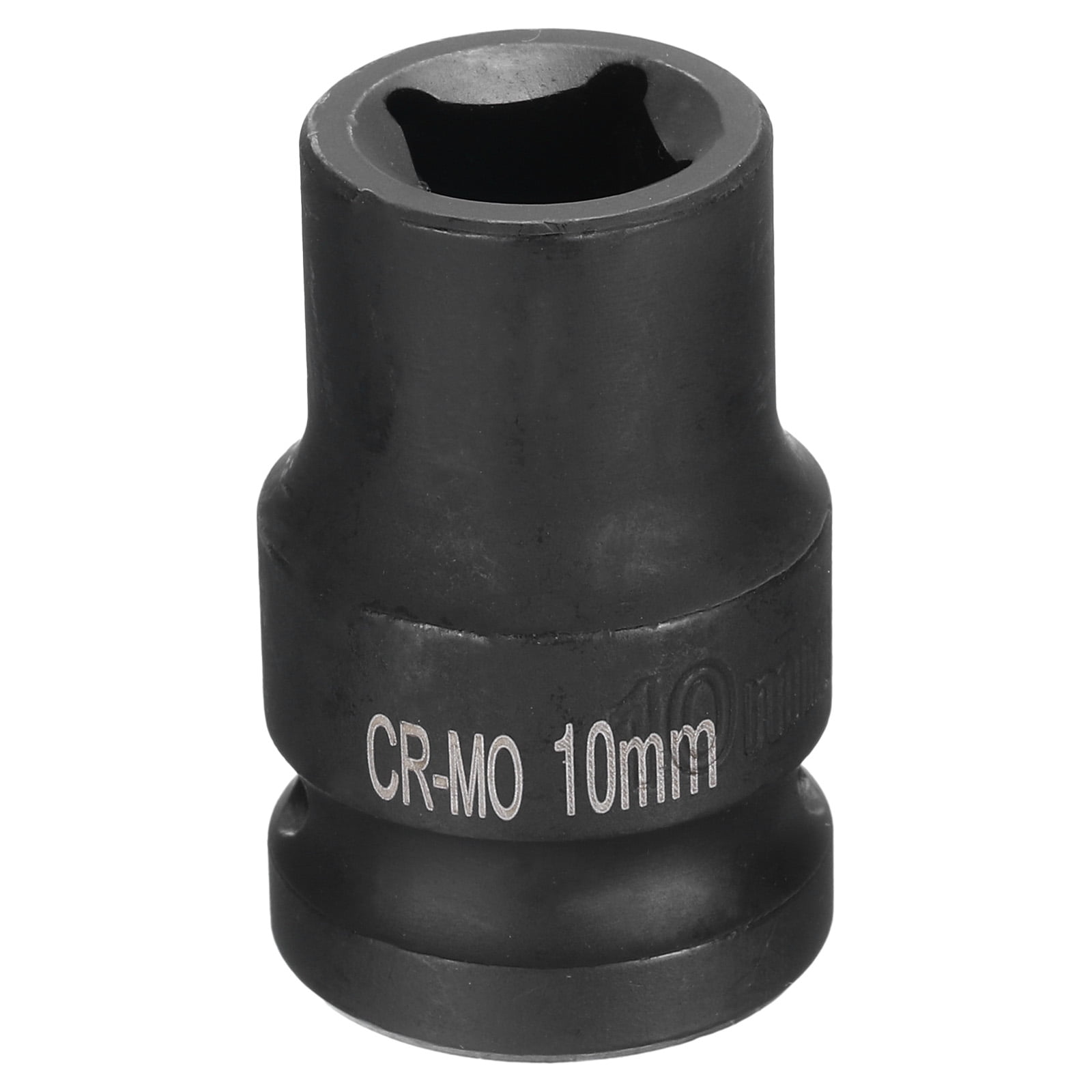 4 Point Square Socket 1/2" Drive 10mm Metric CR-MO Square Impact Wheel ...
