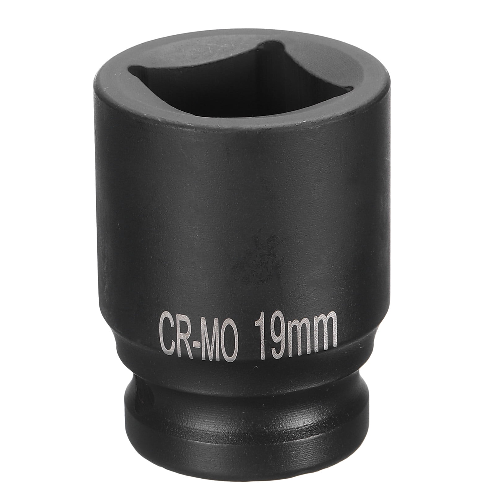4 Point Square Socket 1/2" Drive 19mm Metric CR-MO Square Impact Wheel ...