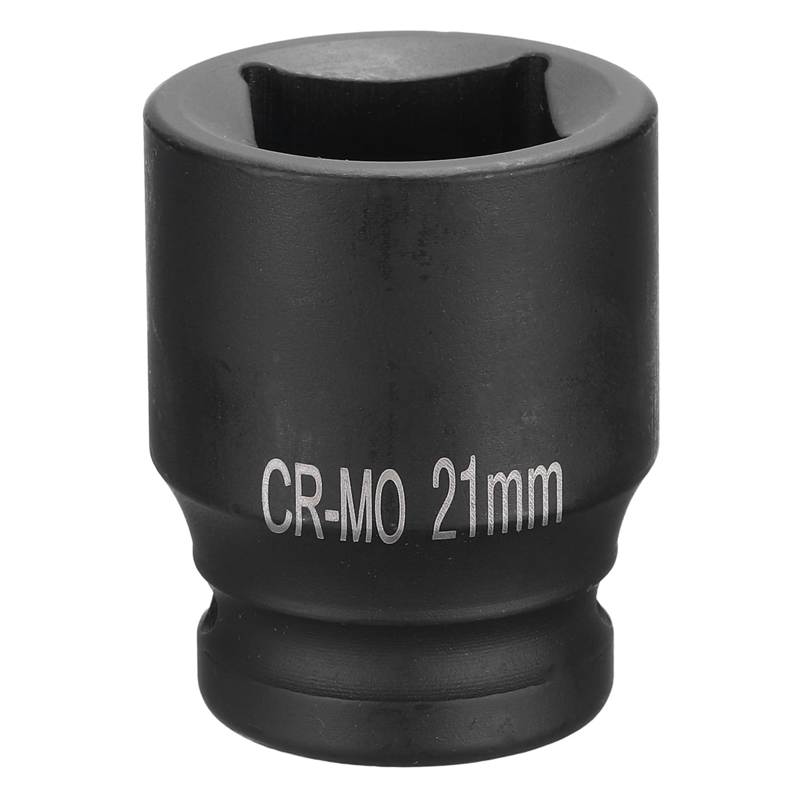 4 Point Square Socket 1/2" Drive 21mm Metric CR-MO Square Impact Wheel ...