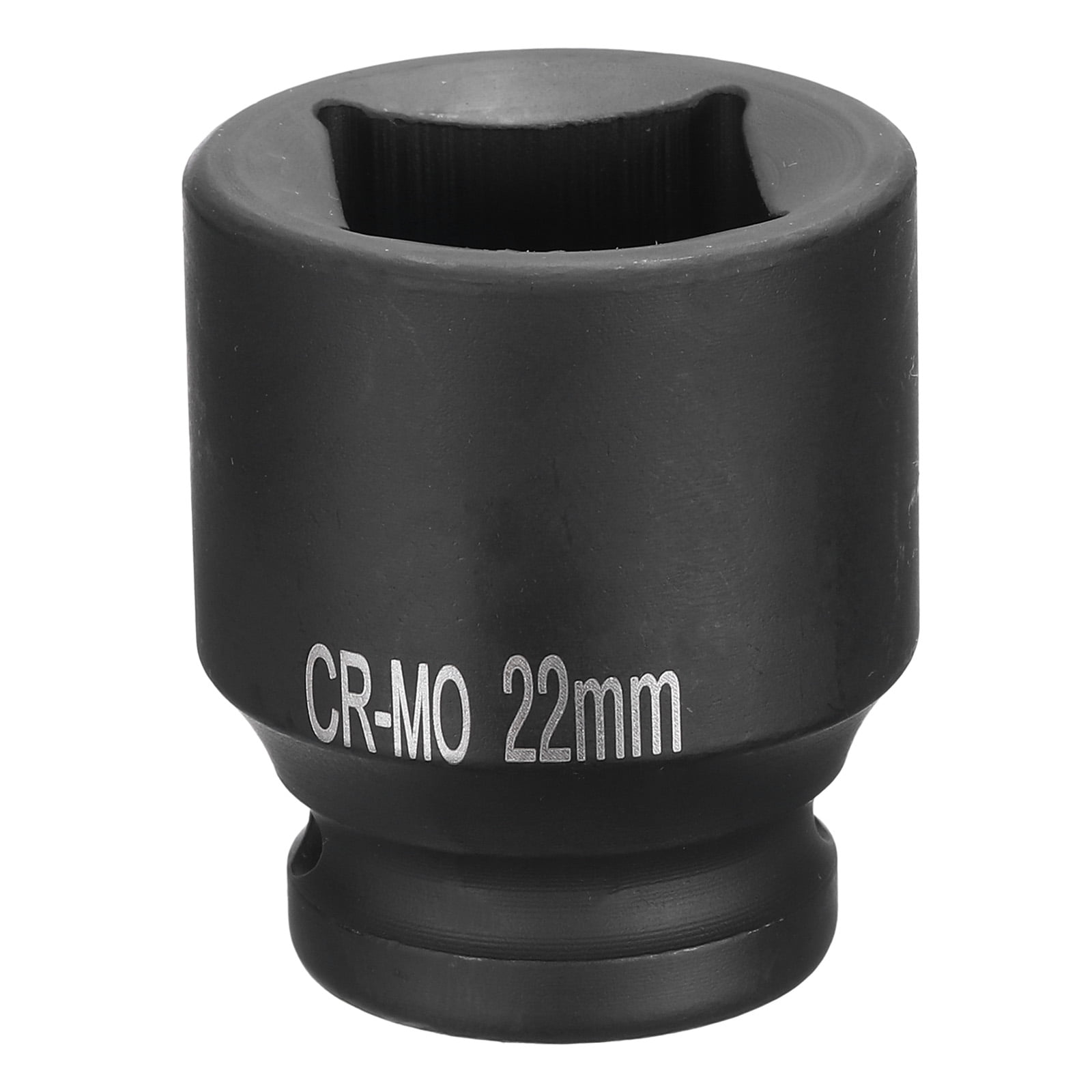 4 Point Square Socket 1/2" Drive 22mm Metric CR-MO Square Impact Wheel ...