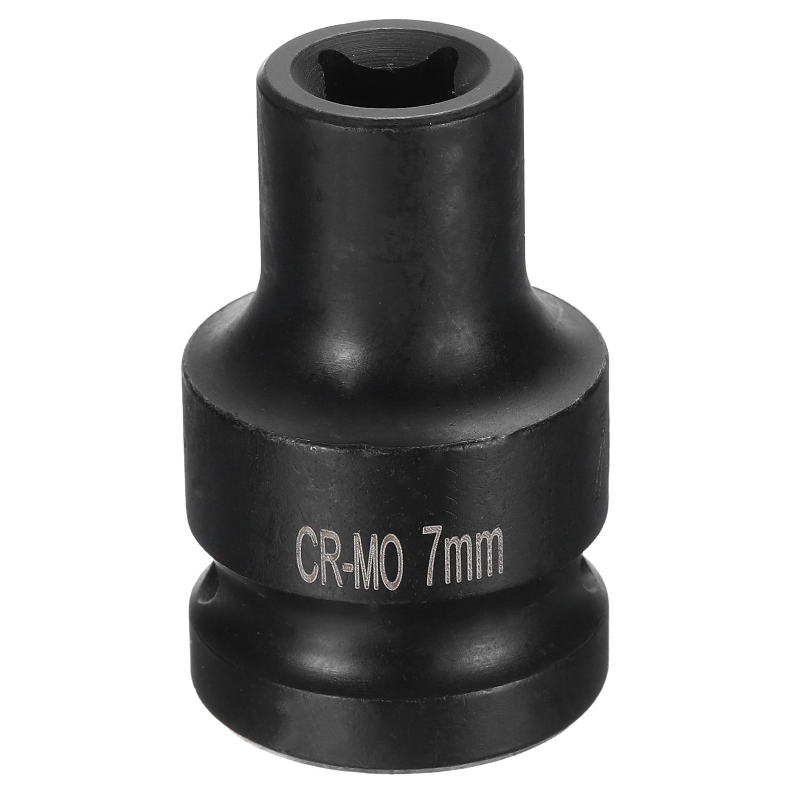 4 Point Square Socket 1/2" Drive 7mm Metric CR-MO Square Impact Wheel ...