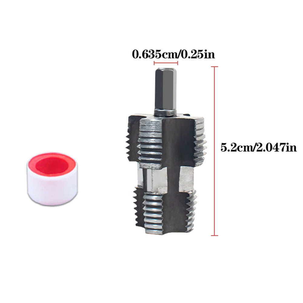 4 Points 6 Points PPR Water Pipe Internal Thread Opener for Pvc Plastic ...