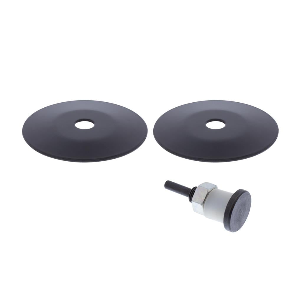 4" Polishing and Buffing Wheel Flange and Mandrel Kit - Walmart.com