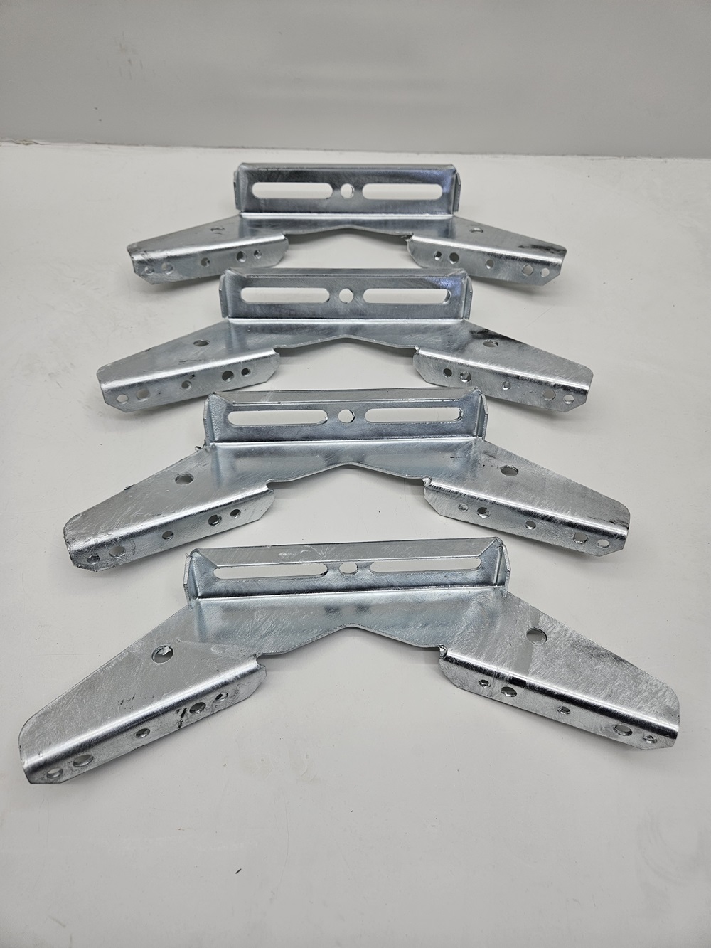 (4) Pontoon Wing Brackets Bunk Bolster Boat Pontoon Trailer V Wing ...