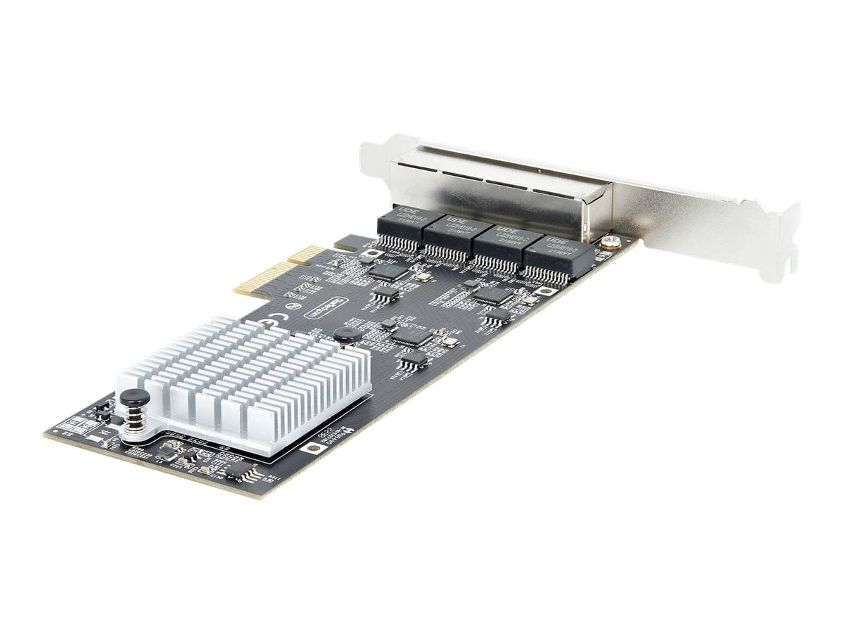 4-Port 2.5GBase-T Ethernet Network Adapter Card - PCIe 2.0 x4 - PCI ...