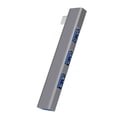4-Port Aluminum Hub Space-Saving Right Angled Design Enhanced Heat ...