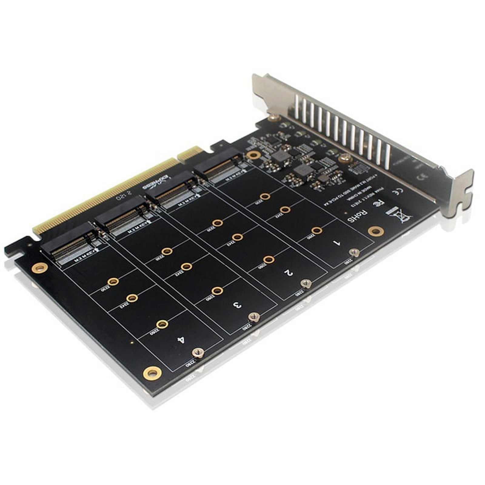 PH44 NVME 4-Disk Array Card PCIE Signal Split Array Card - Walmart.com
