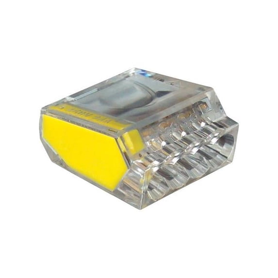 4-Port Pushgard Push in Wire Connector - Walmart.com