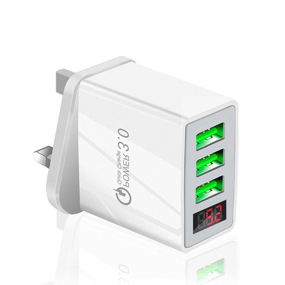 4-Port Quick Charge 3.0 Hub with Temp Control & Fast Charging,Power ...
