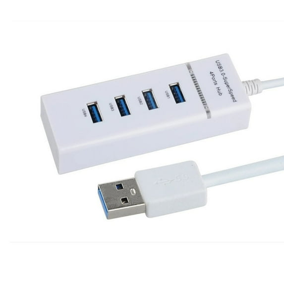 4 Port USB /2.0 Data Hub 5Gbps USB Hub Adapter USB Splitter for 7/Vista ...