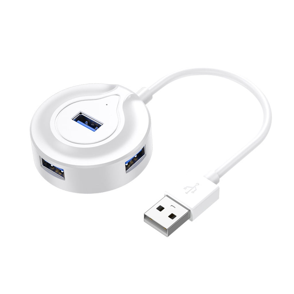 4 Port USB Adapter USB Splitter Dock for Expanding Mouse Keyboards ...