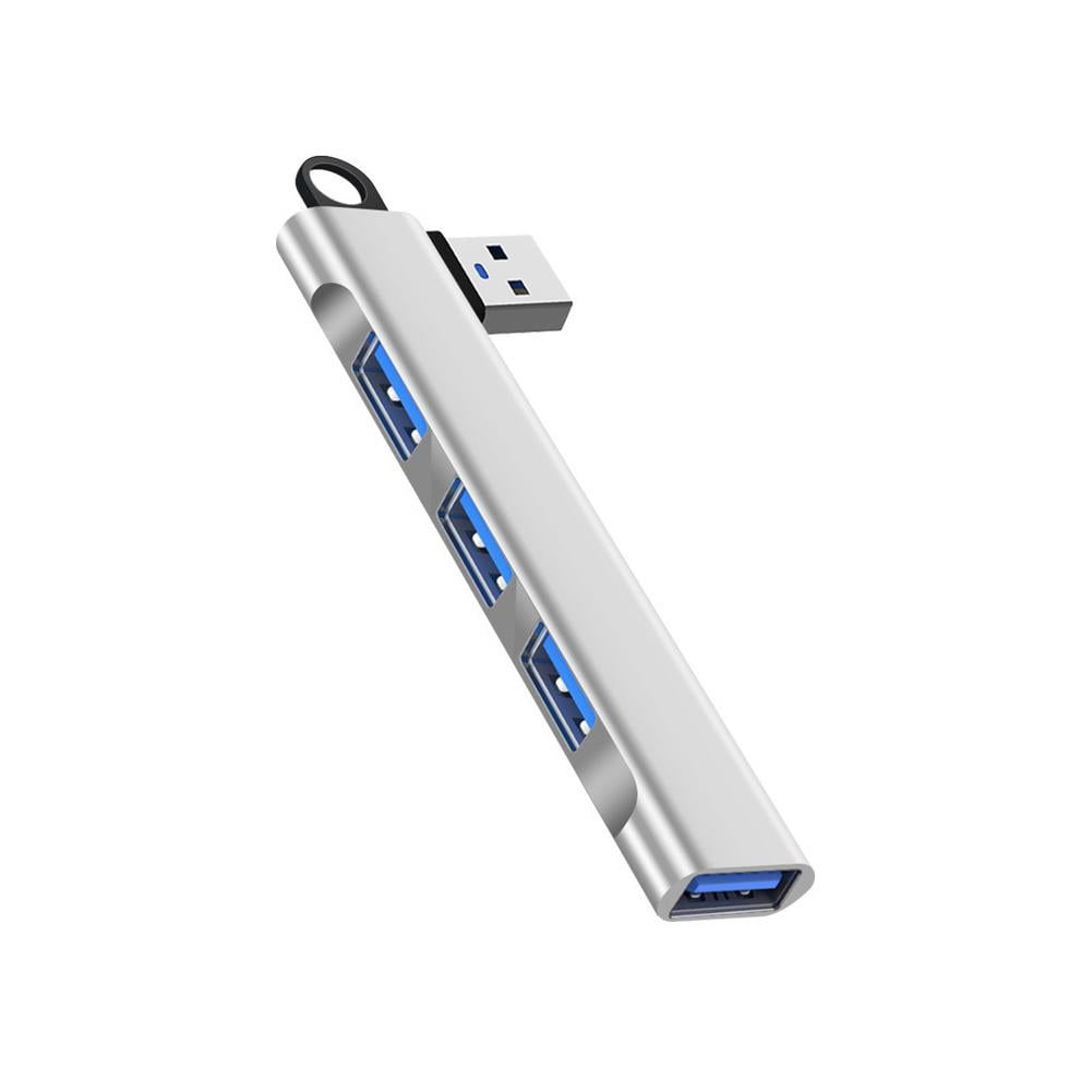 4-Port USB C Hub with USB 3.0 High-Speed Data Transfer and Audio Jack ...