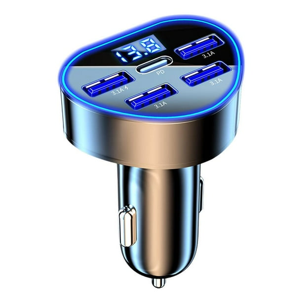 4 Port USB Super Fast Car Charger Adapter For iPhone Android Cell Phone T5D6 - Walmart Business ...