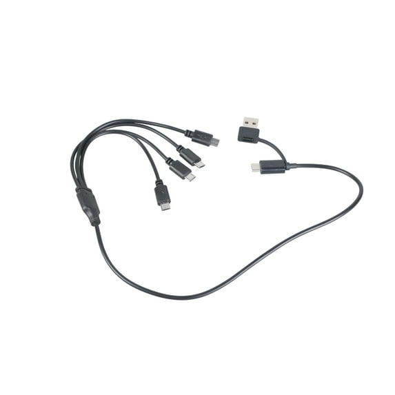 4 Port USB Type C And Mcro 5pin USB Device Cable For Simultaneous ...