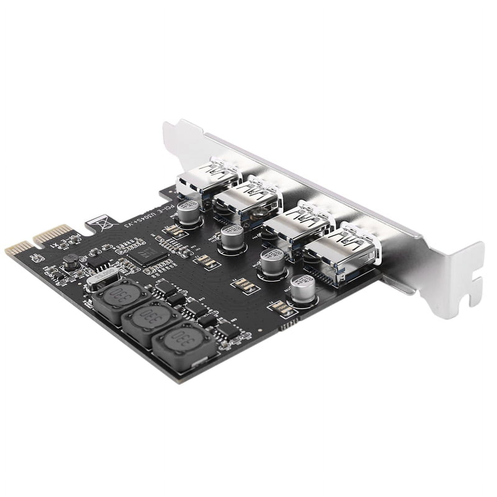 4 Port Usb 3.0 Pci Express Expansion Card Pcie Pci-E Host Controller - Walmart.com