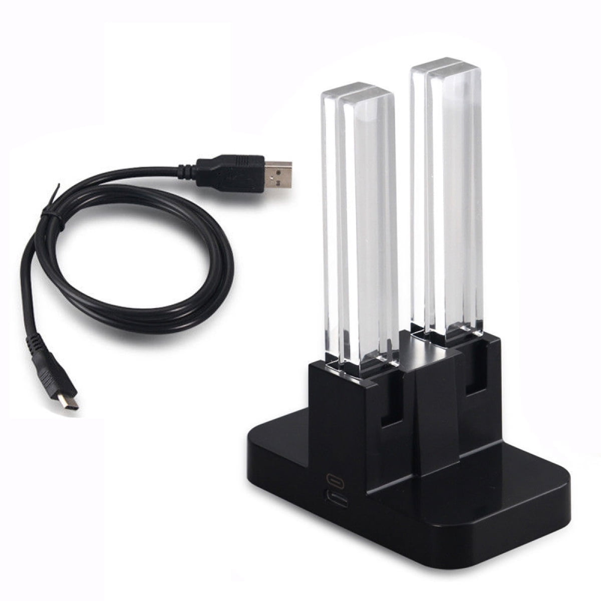 4 Ports 5V/800mA LED Controller Charger Charging Adaptor Docking ...
