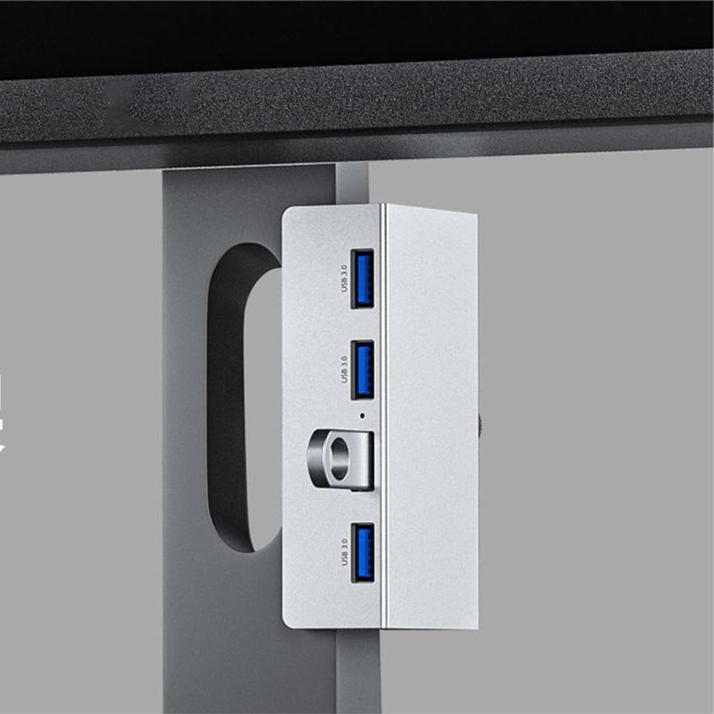 4 Ports Aluminum External Dock Station Usb 3.0 Hub Data Transmission ...