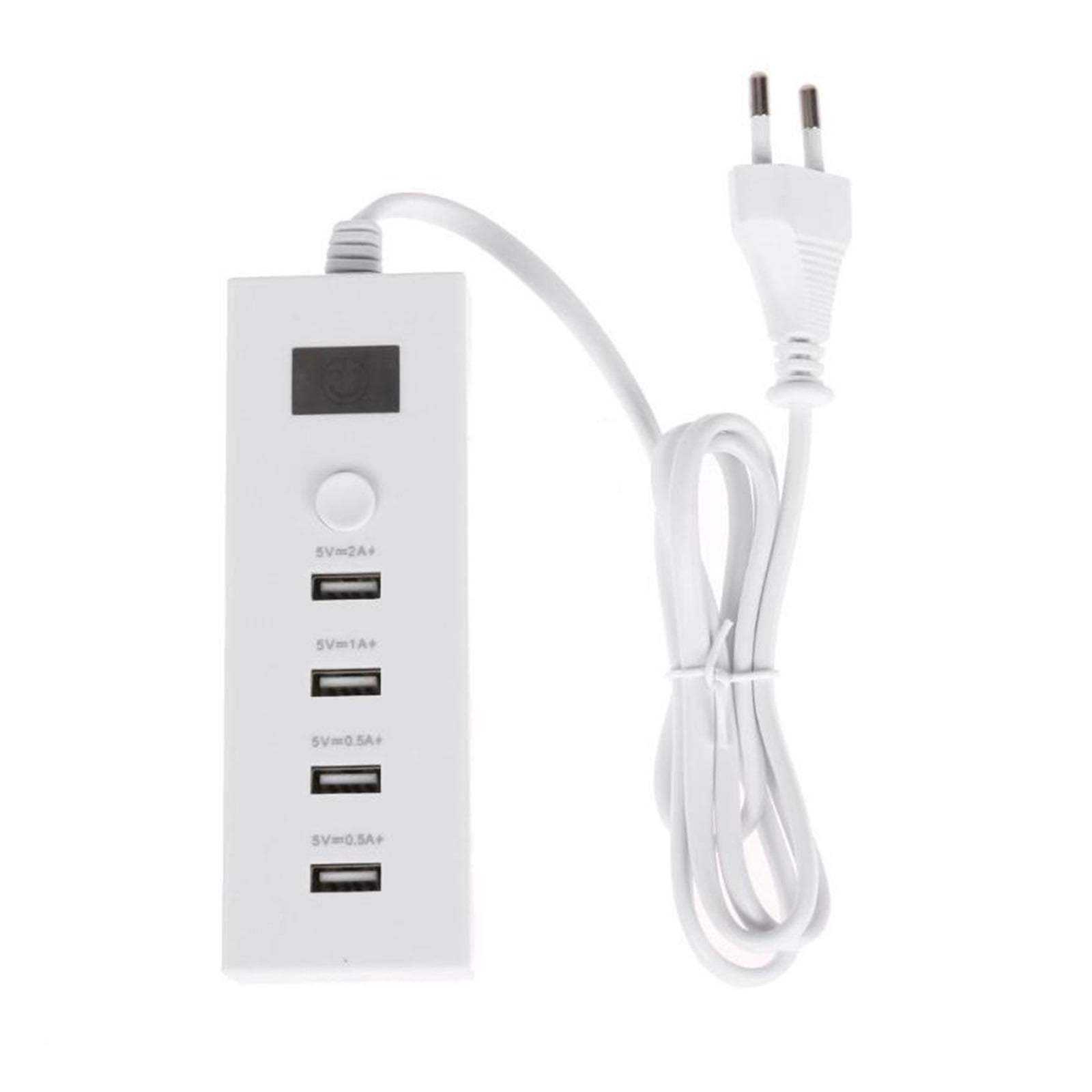 4 Ports Multifunction USB Charger Quick Charging Smart Power Strip 5V ...