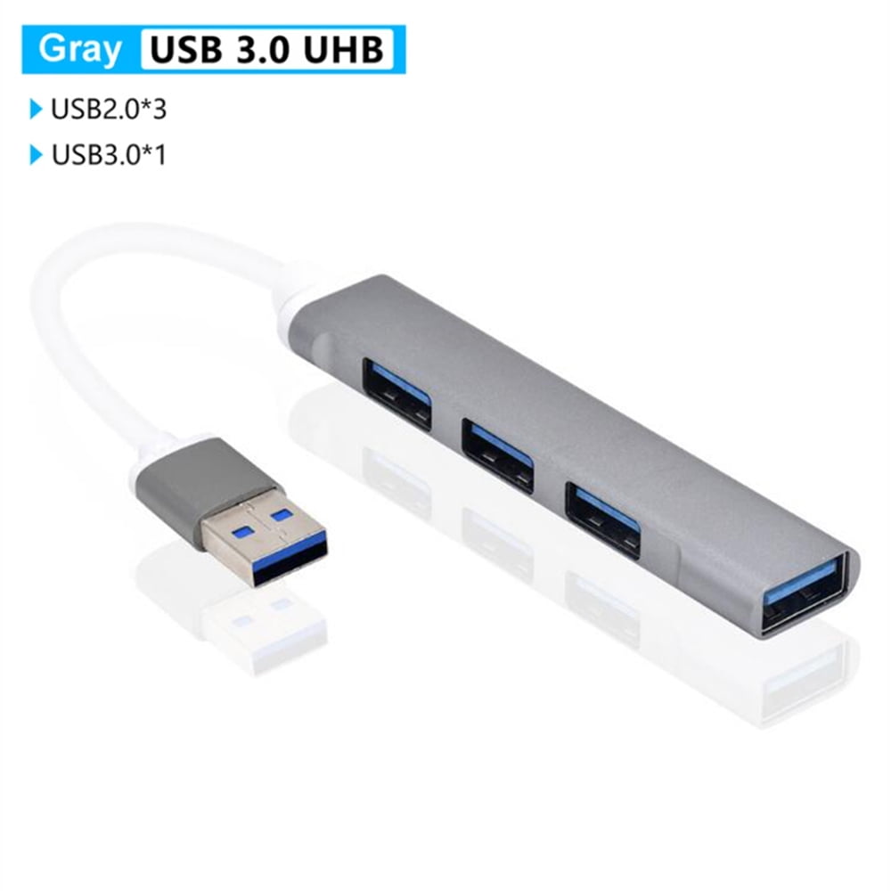 4 Ports USB 3.0 Adapter USB3.0 HUB 3 0 5Gbps High Speed Multi USB-C Splitter for Lenovo Macbook ...