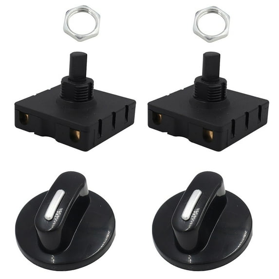 4 Position 3 Speed Fan Selector Rotary Switch for Electric Appliances ...