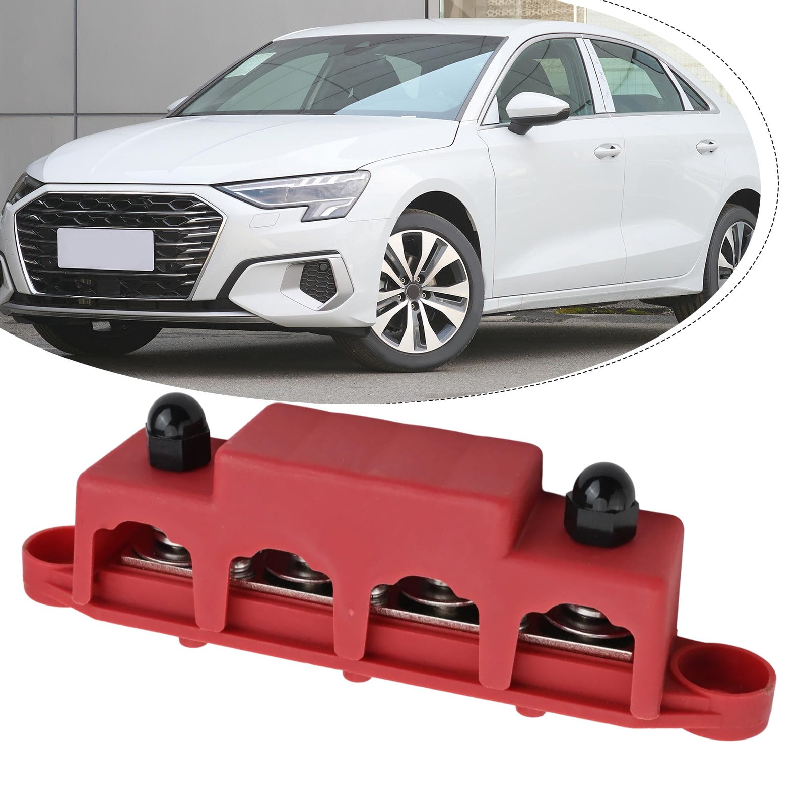 4 Post High Current Bus Bar Power Distribution Block for Reliable Connections - Walmart.com