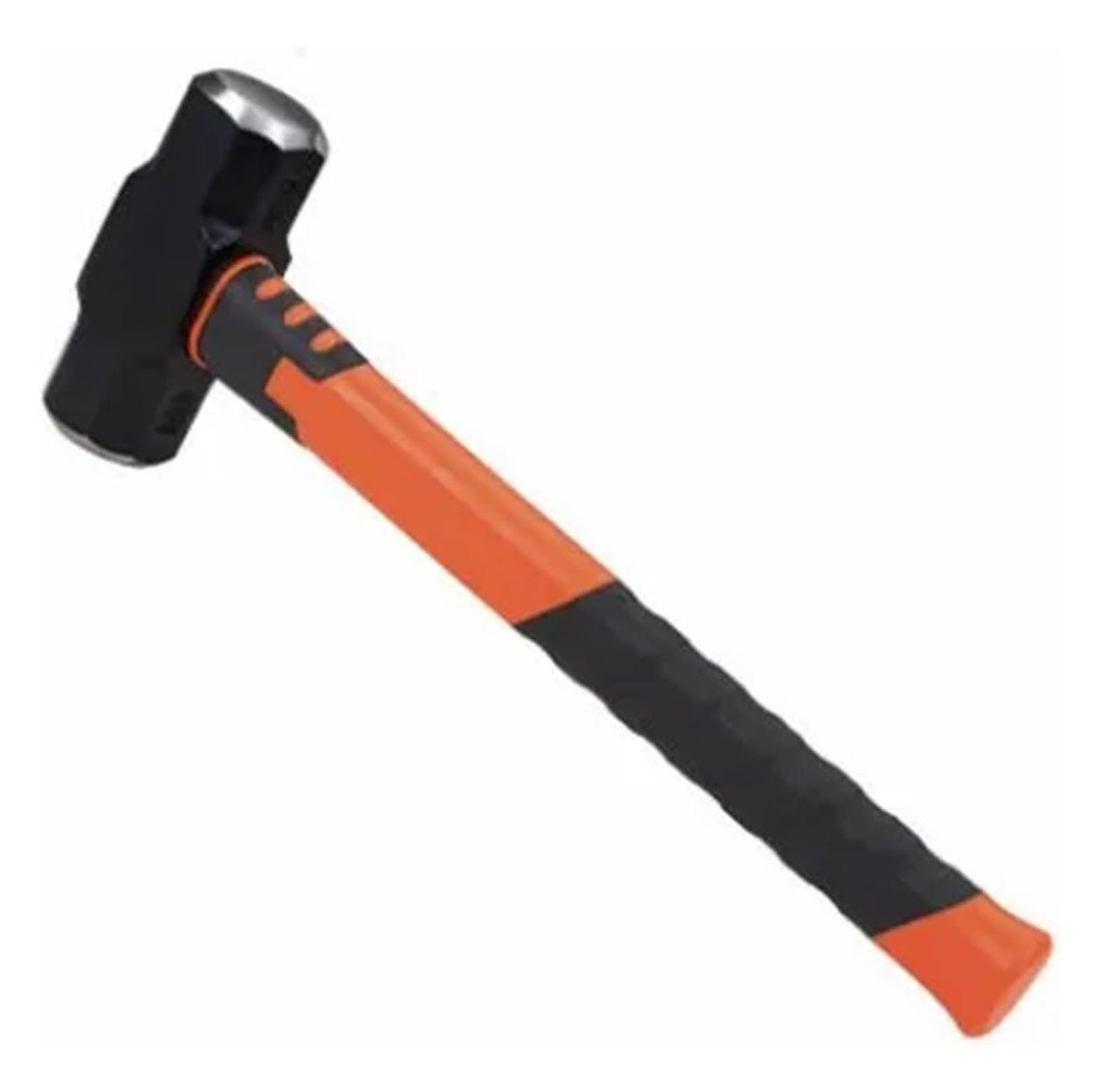 4 Pound Hard Face Sledge Hammer, 50-55 HRC, 16-Inch Fiberglass Handle ...