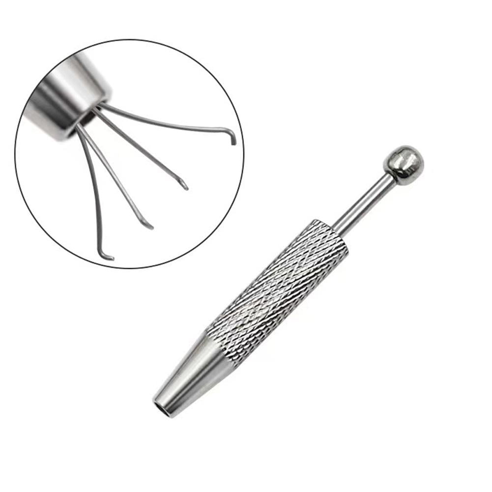 4 Prong Pickup Holding Tweezer Tool Claw Prong For Gems Catcher ...