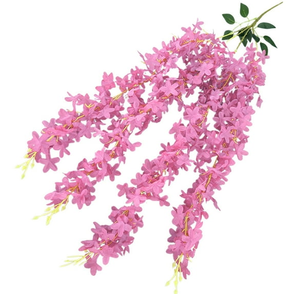 4 Pronged Wall Hanging Wedding Ceiling Flower Arrangement Indoor Rattan ...