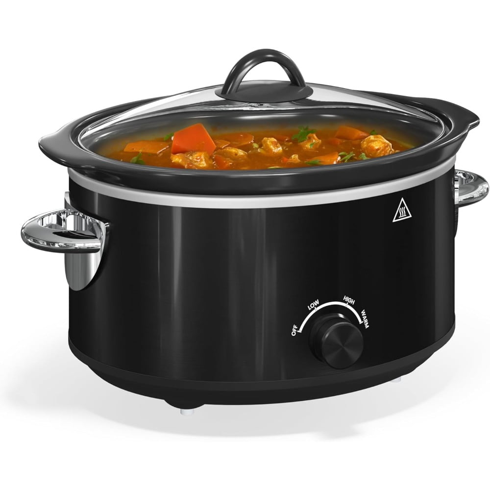 4 QT Slow Cooker, Buffet Server and Warmer with 3 Heating Modes ...