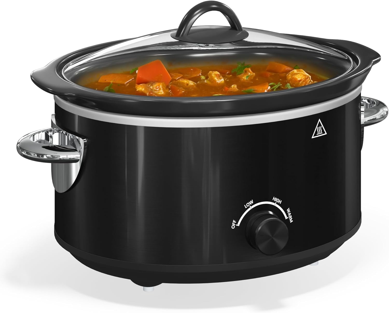 4 QT Slow Cooker, Kiss the Water Buffet Server and Warmer with 3 ...