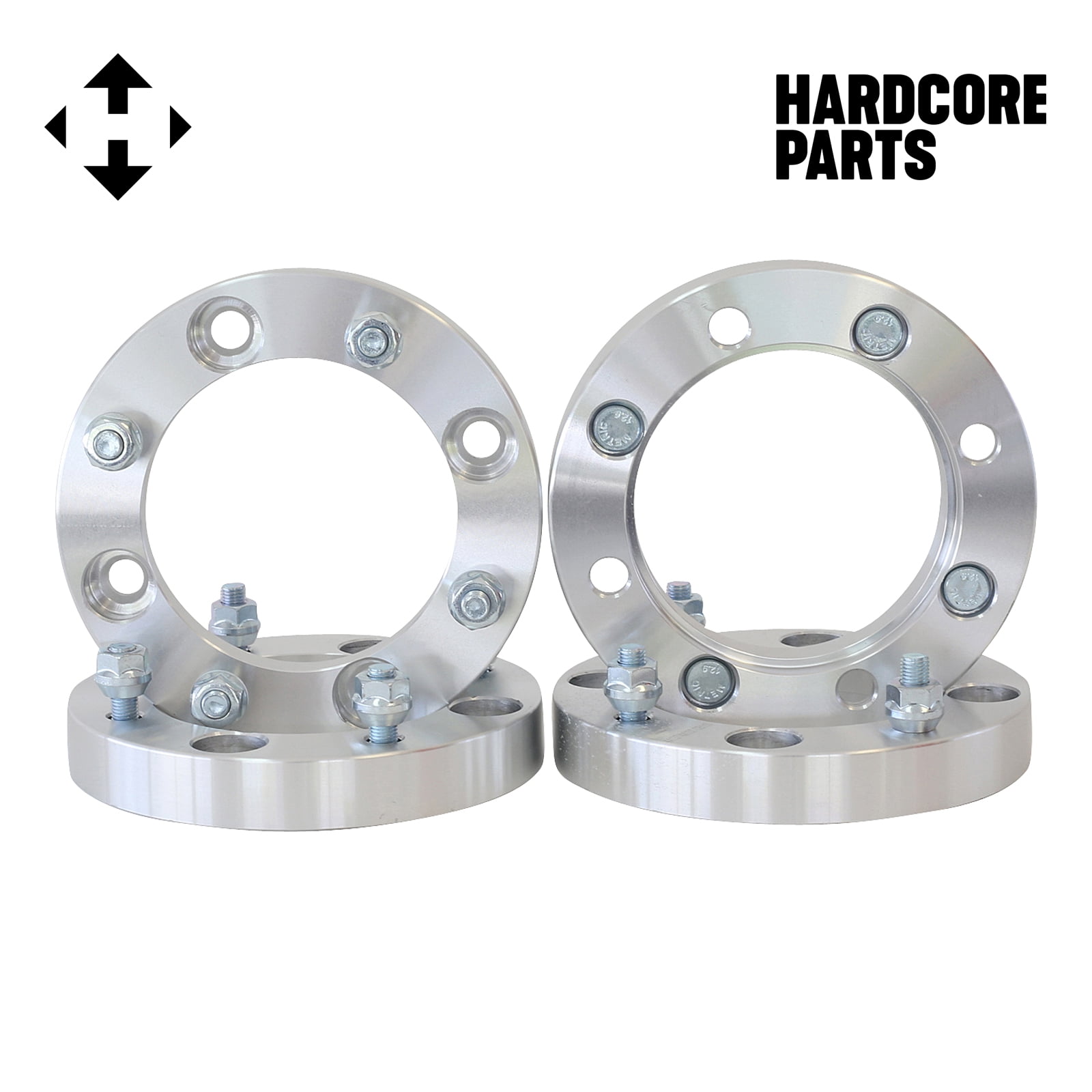 4 QTY ATV Wheel Spacers 1" fits all 4x137 bolt patterns - Compatible ...
