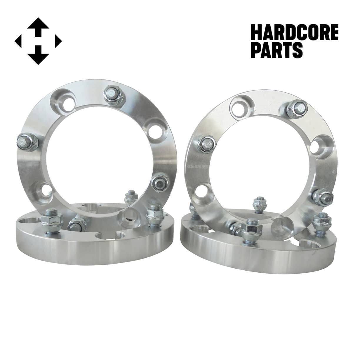 4 QTY ATV Wheel Spacers 2" (1 inch Per Side) fits all 4x156 bolt ...