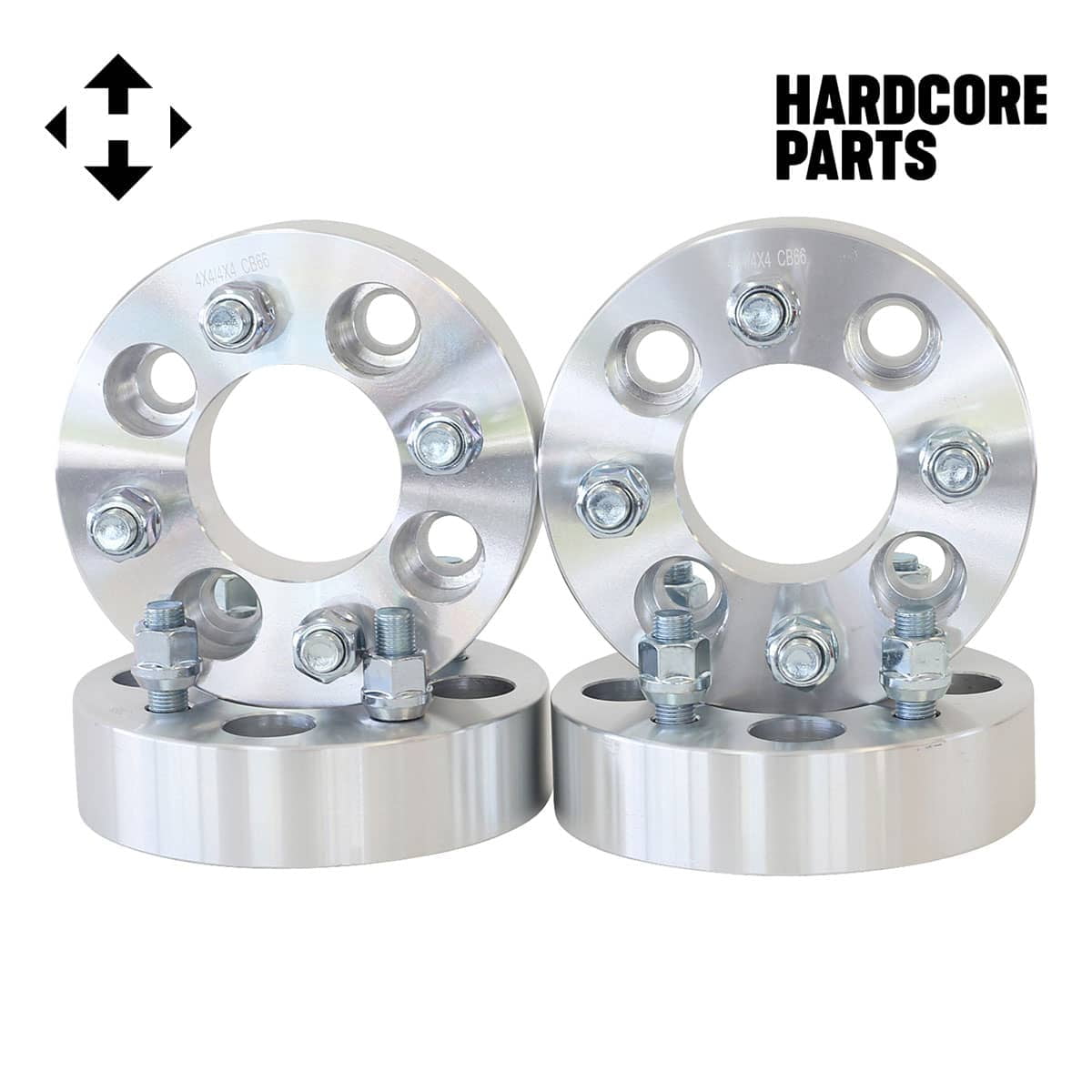 4 QTY Golf Cart Wheel Spacers 1.5" fits all 4x4 bolt patterns ...