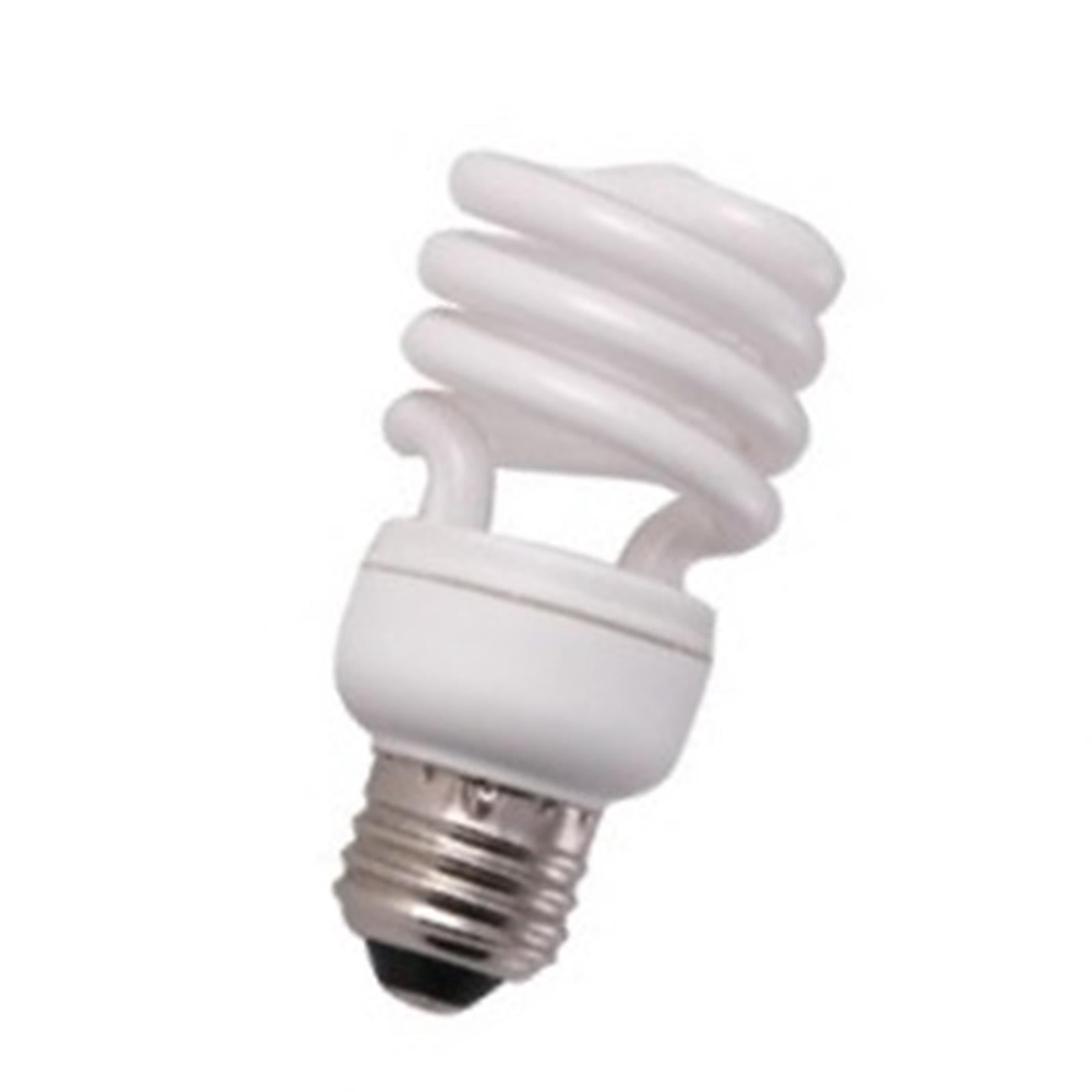 4 Qty. Halco 13W T2 Spiral 5000K Med ProLume CFL13/50/T2 13w 120v CFL ...
