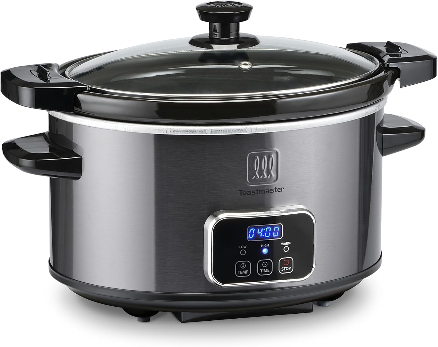 4-Quart Digital Slow Cooker with Locking Lid - Food Warmer for Dip ...