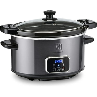 Disney Mickey Mouse Slow Cooker Crockpot, 6 qt, Multicolor with 4 ...