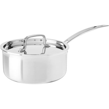 MultiClad Pro Stainless Triple Ply 4-Quart Saucepan - Walmart.com