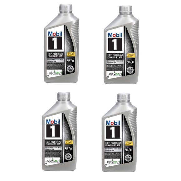 Mobil 1 5W-30 Full Synthetic Oil in Mobil 1 Oil - Walmart.com