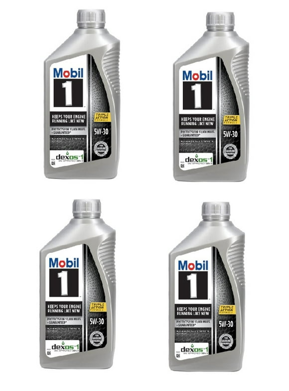 Mobil 1 5W-30 Full Synthetic Oil in Mobil 1 Oil - Walmart.com