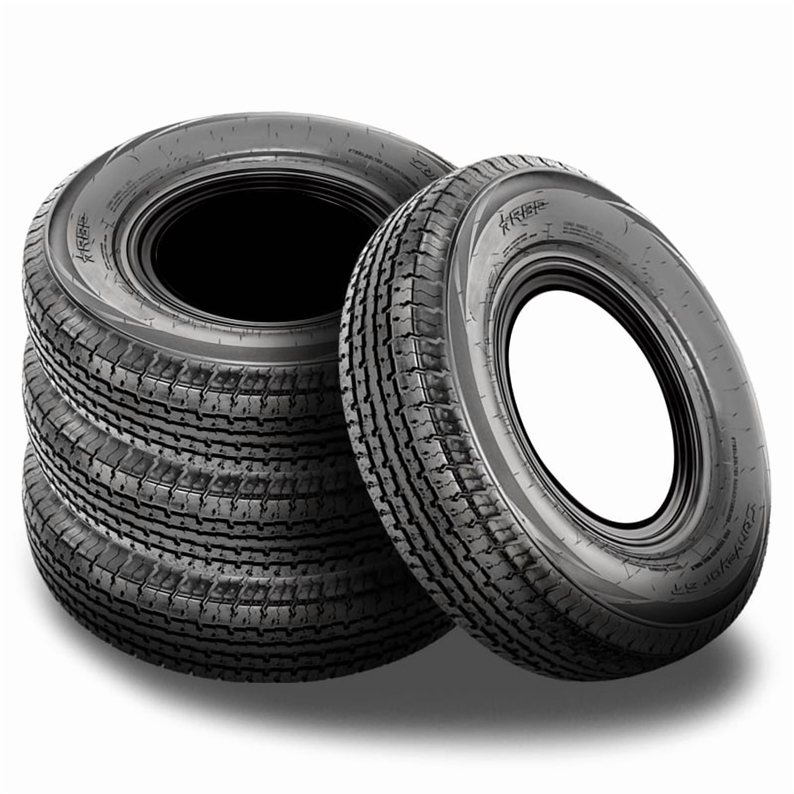 4 RBP Conveyor ST Semi Steel 185/80R13 99/95M Boat/Utility/bike Trailer ...