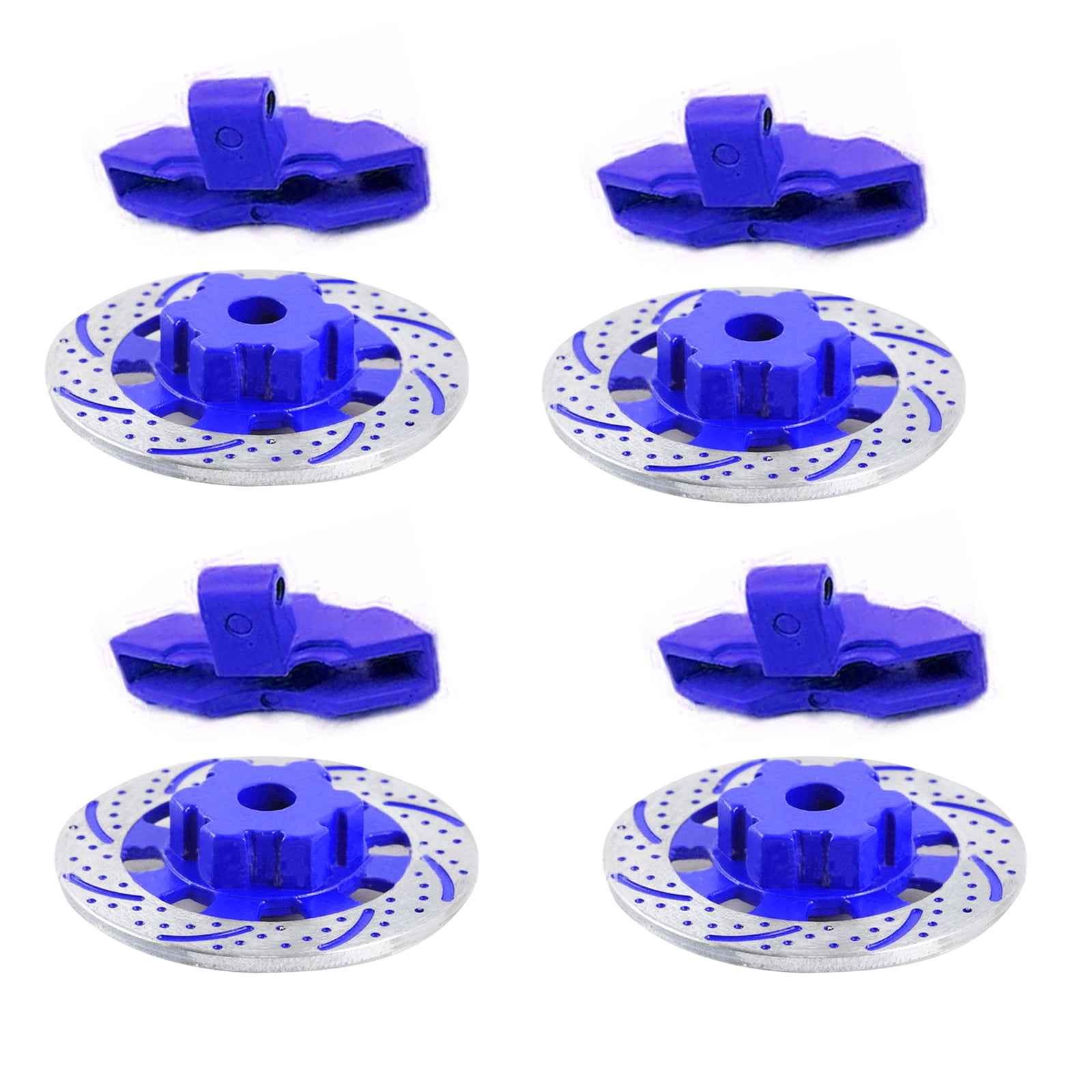 4* RC Brake Disc Calipers Hub For TRAXXAS UDR Unlimited Desert Racer 1/ ...