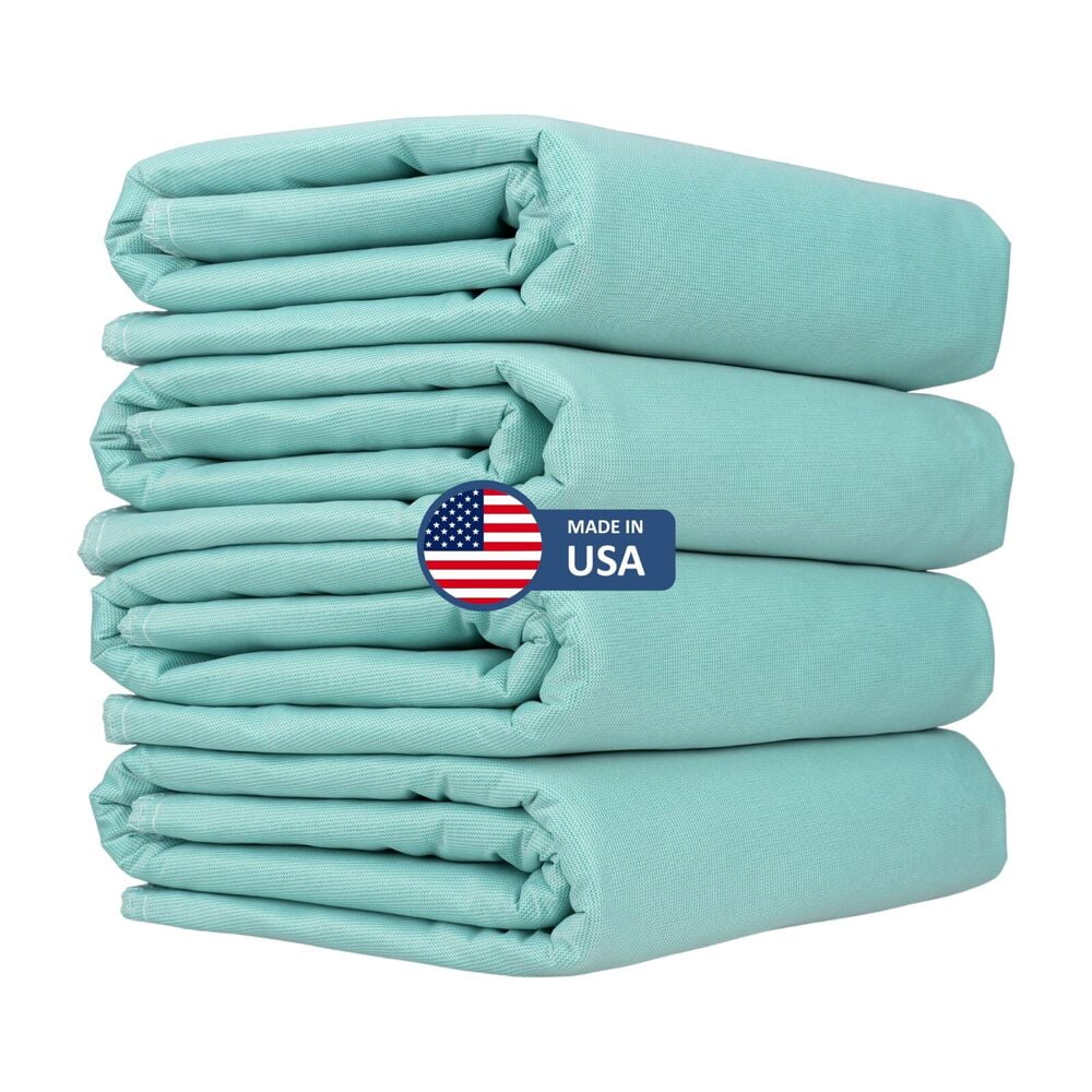 4 REUSABLE WASHABLE UNDERPADS BED PADS 34x36 HOSPITAL GRADE ...
