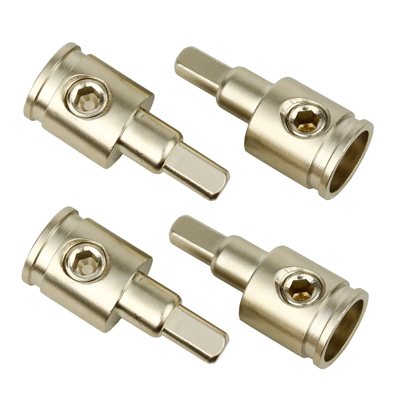 4 RI Audio 0 to 4 Gauge Amplifier Reducer Pin Adapters for Power or ...