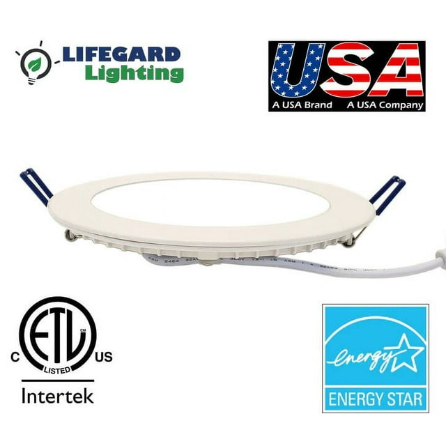 4'' ROUND Dimmable LED Recessed Light - 12W Color Choice: 3000K-4000K ...