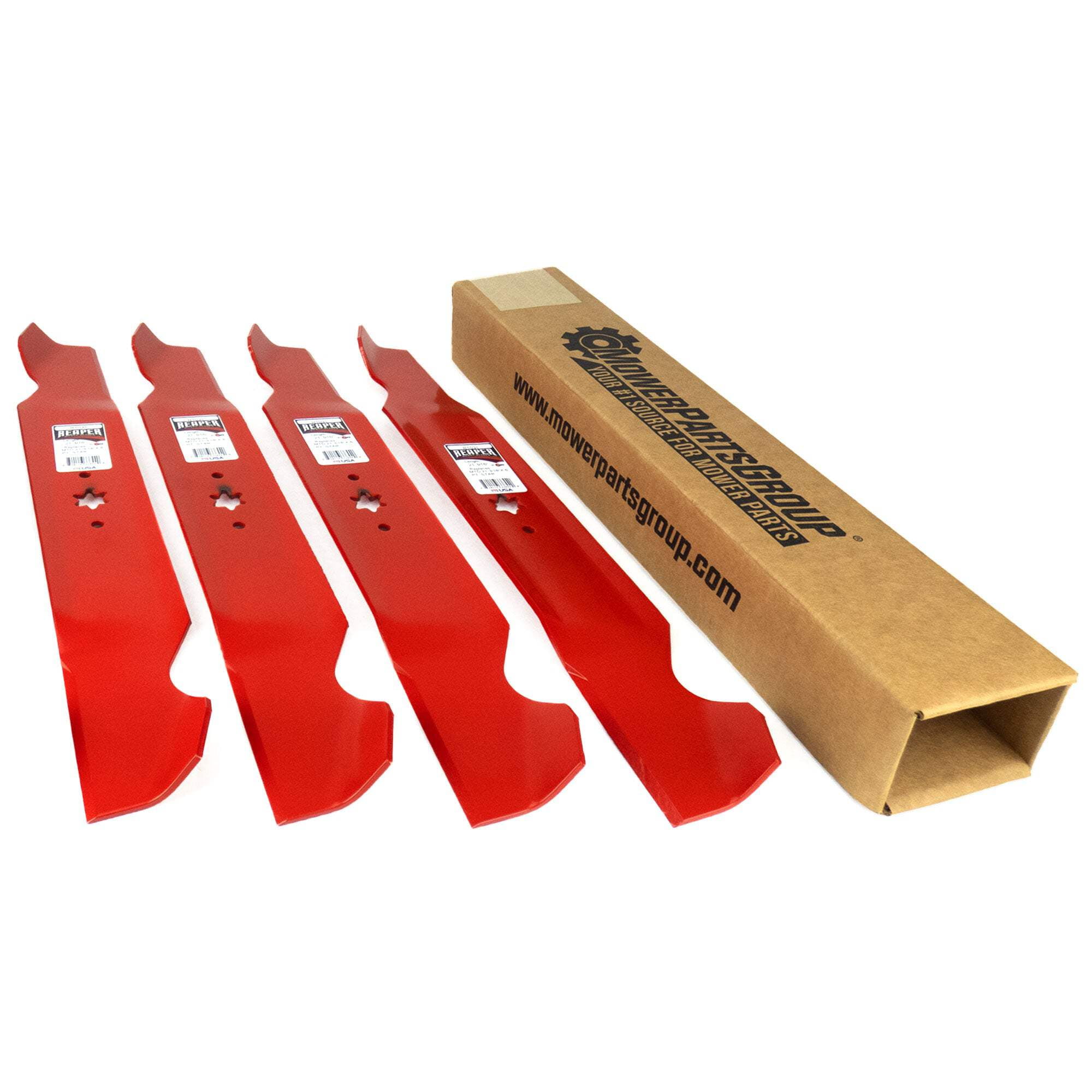 (4) Reaper Blades Fits Cub Cadet 42" 942-0616A 942-0616 742-0616A 742 ...
