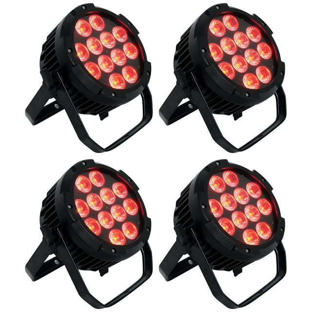(4) Rockville WET PAR PRO Indoor/Outdoor Par Wash Up Lights For ...