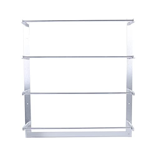 4-Rod Wire Spool Rack - Wall-Mounted Cable Dispenser with Coated Finish ...