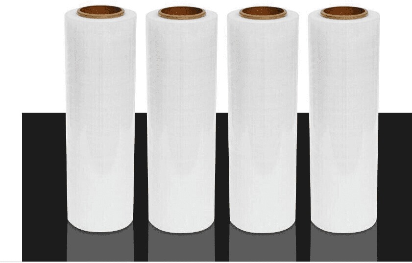 4 Roll 18" x 1000 FT 4 rolls Pallet wrap Clear Wrap Stretch Film Shrink ...
